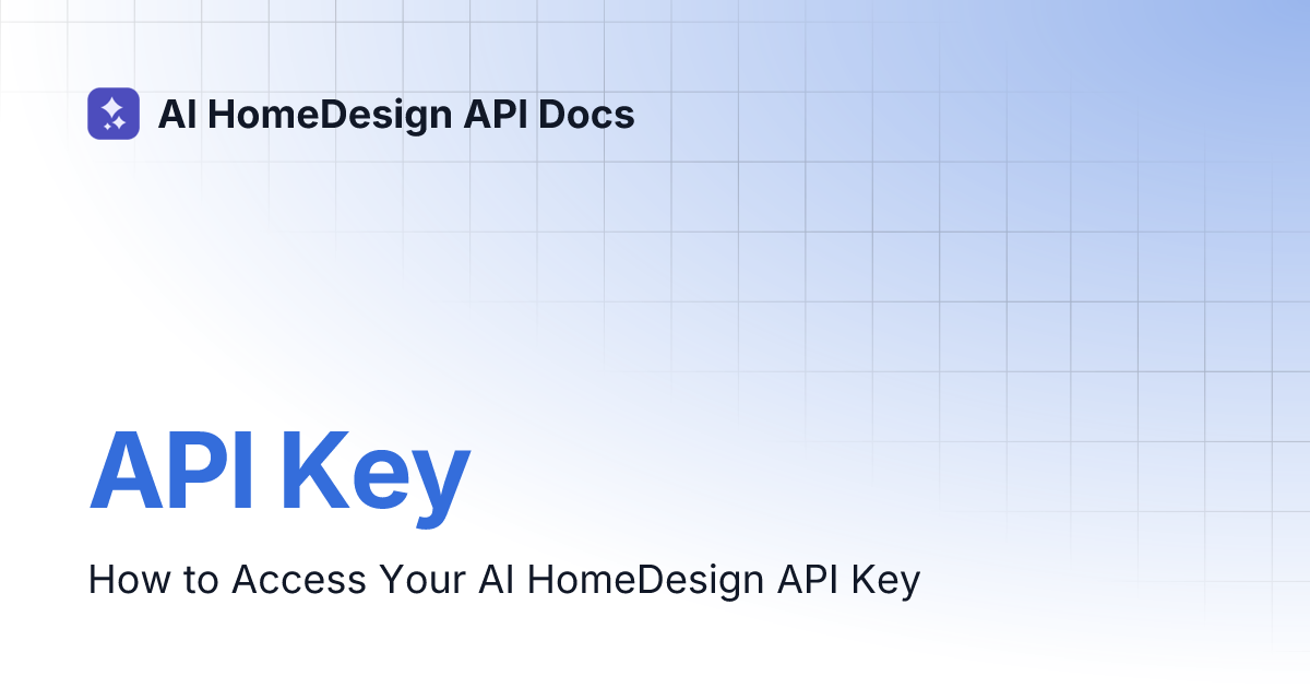 Api Key Ai Homedesign Api Docs
